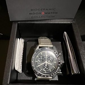 Swatch | Accessories | Newswatch X Omega Bioceramic Moon Swatch ...